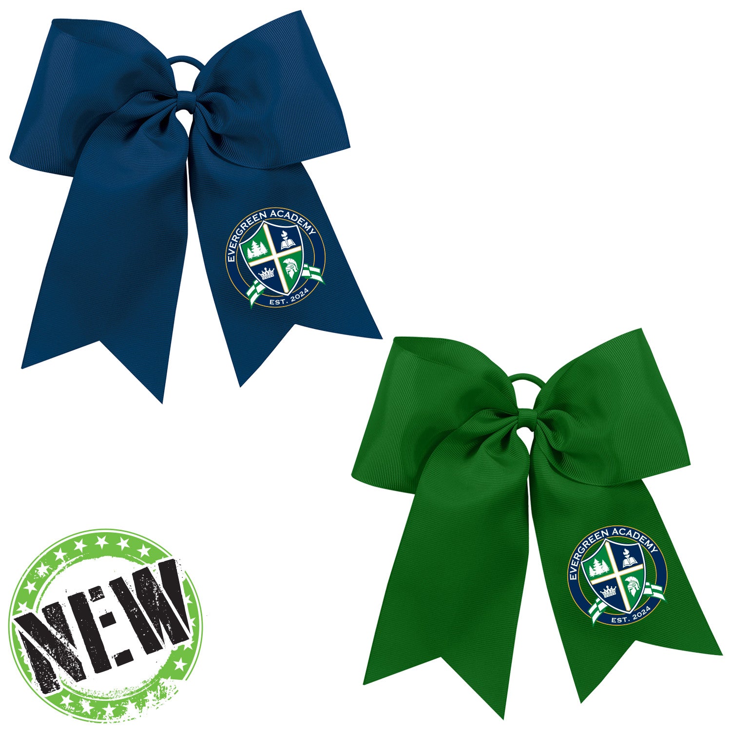 Evergreen Academy - "Crest" Hair Bow – The Schooleys