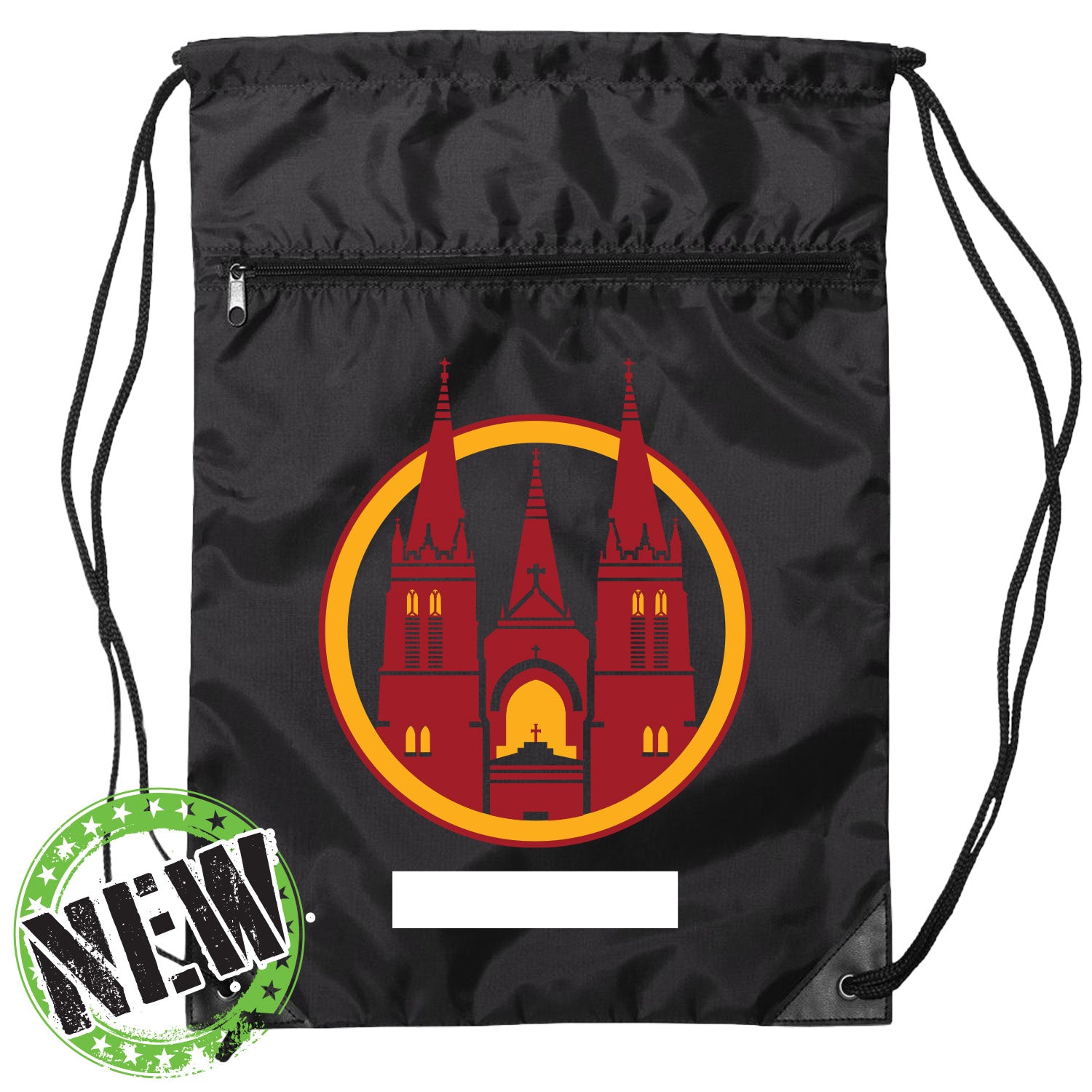 Holy Family Classical School - Zipper Drawstring Backpack – The Schooleys