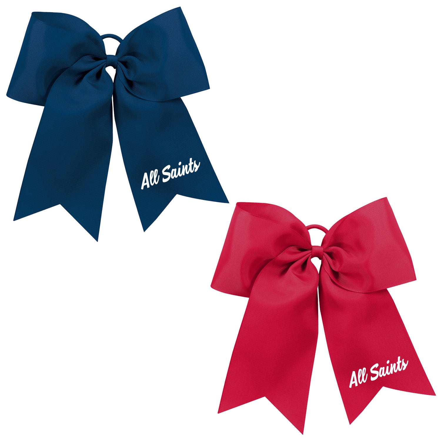 All Saints Catholic School - "Script" Hair Bow – The Schooleys